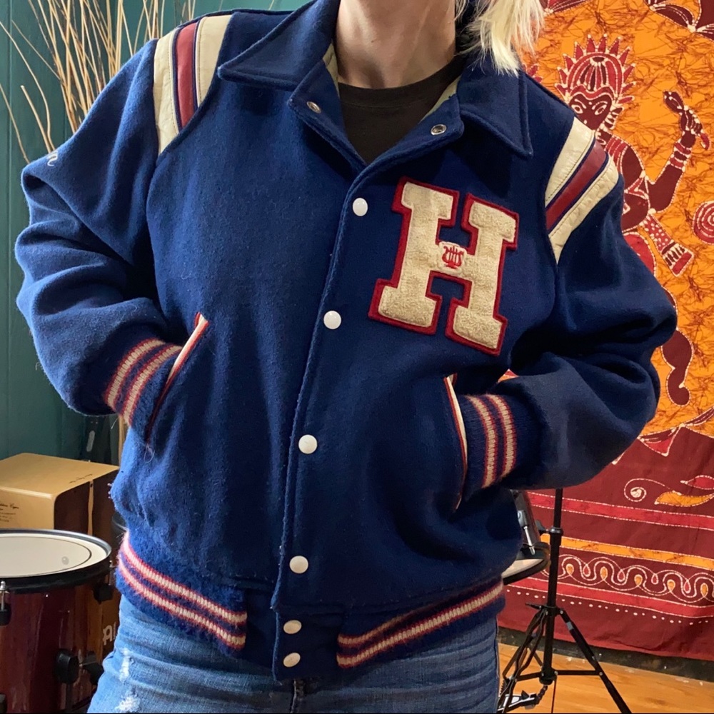 Vintage 1950’s Band Varsity Jacket - Gem